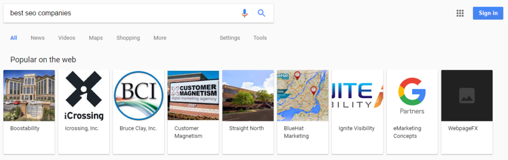 Google Carousel Expansion Explained: Examples for B2B - Profound Strategy